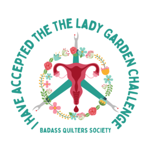 Lady Garden Printable - BadAss Quilters Society
